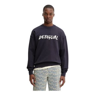 Desigual Homme, Sweatshirts et sweats &agrave; capuche, Bleu, Taille: L SweaT-shirts