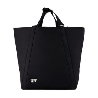 Burberry Unisex Shield Shopper Tote Black Nylon