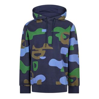 HUGO BOSS Kapuzenpullover f&uuml;r Herren, Logo (Dunkelblau)