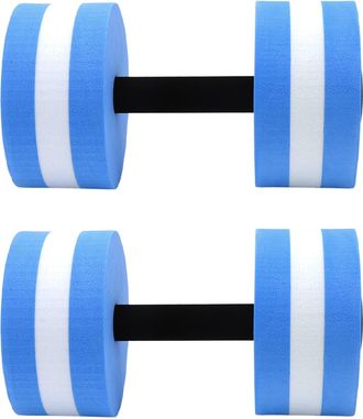 Generic Wasserschwebende Yoga-Hantel, Korrosionsbest&auml;ndig, Leicht, &Uuml;bung f&uuml;r M&auml;nner, Frauen, EVA-Material f&uuml;r Innenpools, Fitnesstraining (2 St&uuml;ck) (BLUE)