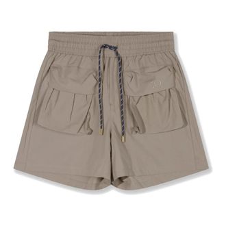 10 Days Crinkle Utility Shorts - - Shorts - Damen - Gr&uuml;n - S