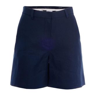 Max Mara Femme, Shorts, Bleu, Taille: 40 FR Shorts Party