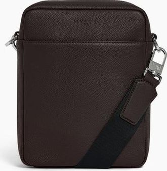 Le Tanneur Petite sacoche zippée Marceau en cuir grainé