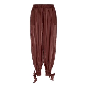 Andamane Femme, Pantalons, Rouge, Taille: 36 FR Noor Pantalons