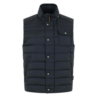 Moorer Homme, Vestes, Bleu, Taille: XS Gilet Rembourr&eacute;