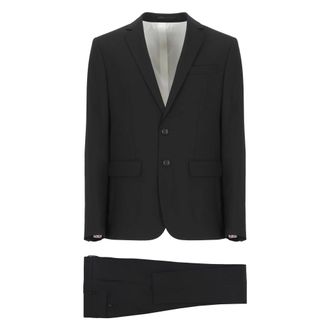 Dsquared2 Herren, Anz&uuml;ge, Schwarzk, LGr&ouml;&szlig;e