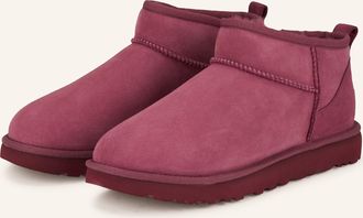 UGG Boots Classic Ultra Mini rot