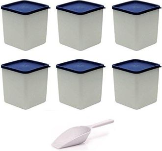 Viva Haushaltswaren mikken - 6 Gefrierdosen, K&uuml;hlschrankdosen je 1,25 Liter Volumen BPA-frei made in Germany