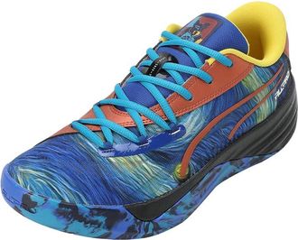 Puma Erwachsene All-Pro Nitro SQD Dylan Exhibit Basketballschuhe 45, Vivid Blue Tropical