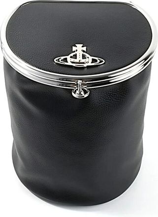 Vivienne Westwood Femme, Sacs, Noir, Taille: ONE Size Olive Round Frame Bag