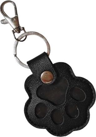 Generico Porte-cl&eacute;s ramasse-poils pour chats, porte-cl&eacute;s pour ramasser les poils de chat et de chien - Pendentif souvenir pour homme ou femme, Noir, Consulte l