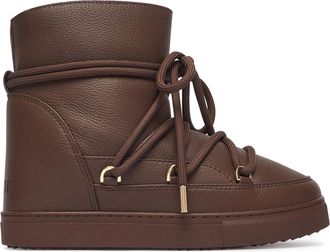 INUIKII Schneeschuhe Inuikii Full Leather Wedge 1001.004.0092.152 Dunkelbraun