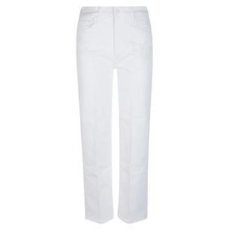 Mother The Rambler Zip Ankle - - Jeans - Damen - Wei&szlig; - W28