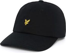 Lyle & Scott Homme Casquette De Baseball avec Logo, Jet Black, One Size