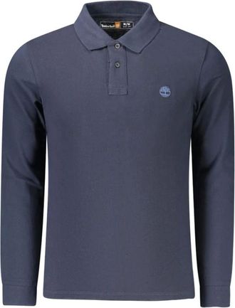 Timberland Homme, Tops, Bleu, Taille: S Polo Homme en Coton Bleu