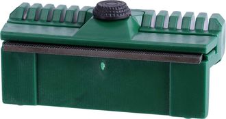 CHICIRIS Feinstahl-Kettenf&uuml;hrungsschiene f&uuml;r S&auml;gebl&auml;tter, Gr&uuml;n, 11 cm X 6 cm X 4, Rasenpflege