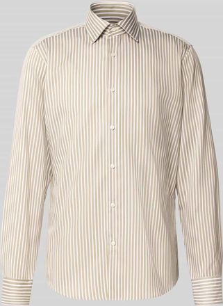 HUGO BOSS Regular Fit Businesshemd aus reiner Baumwolle Modell H-Joe-kent