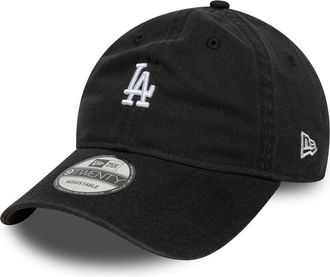 New Era MLB 9TWENTY Washed Cap Mini Logo Los Angeles Dodgers Black