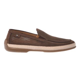 Baldinini Perforated Nubuck Loafer - - Shoes - Herren - Braun - 42 1/2 EU