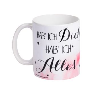 Peanuts mug - Hab ich Dich: ceramic, 320ml, Wei&szlig;