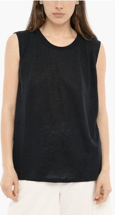 Woolrich Crew-Neck Double-Fabric Tank Top size Xs