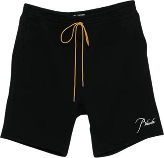 Rhude Homme, Shorts, Noir, Taille: M Classique Sweatshort