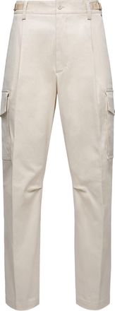 Moncler Pantalon cargo en gabardine de coton