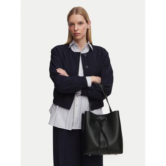 HUGO BOSS Handtasche BOSS Anett Drawstring 50567602 Schwarz