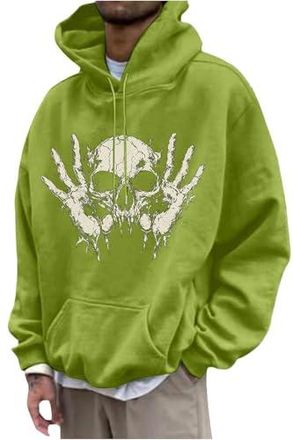 Generic 2026 Nouveaux sweats &agrave; capuche pour homme Pull d&eacute;contract&eacute; &agrave; manches longues Imprim&eacute; Mode Streetwear Confortable Sweat &agrave; capuche pour un usage quotidi