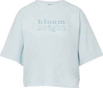 s.Oliver Sweatshirt Sweatshirt Boxy Sweatshirt mit 3D-Artwork