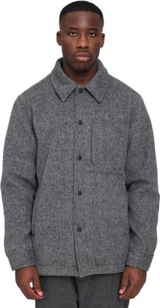 Mazine Vegan Wool Jacket - Leichte Jacke, Gr&ouml;&szlig;e:XL, Farbe:anthracite mel