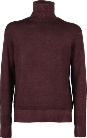 Brando pull à col roulé - Rouge