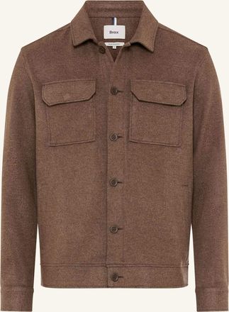 Brax Brax Overshirt Style Santiago braun