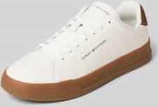 Tommy Hilfiger Low Top Sneaker aus echtem Leder Modell TH COURT