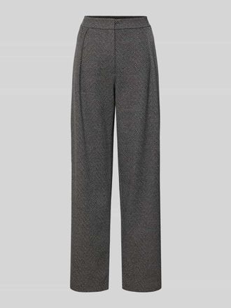 Emporio Armani Hose im Allover-Look mit Falten