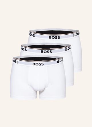 HUGO BOSS 3er-Pack Boxershorts Power weiss