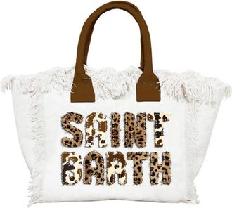 MC2 Saint Barth Femme, Sacs, Blanc, Taille: ONE Size Colette SB 01 Animalier Patch