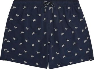 Emporio Armani Homme, Maillots de bain, Bleu, Taille: 2XL Costume Boxer