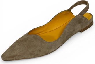 Mara Bini Femme, Chaussures, Brun, Taille: 39 EU U313 Camoscio Sling