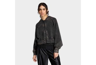 adidas Originals Outdoorjacke SST DBL LYE TTP aus Baumwolle, mit Rei&szlig;verschluss, sportlicher Stil
