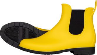 Pfiff Damen Gummistiefel, Wasserdicht Winddicht Chelsea Jodhpur Stiefel, Gelb 39