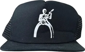 Chrome Hearts casquette imprimée - Noir