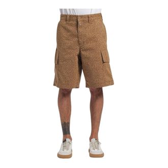 Closed Animal Print Lange Bein Cargo Shorts - - Shorts - Herren - Beige - W33