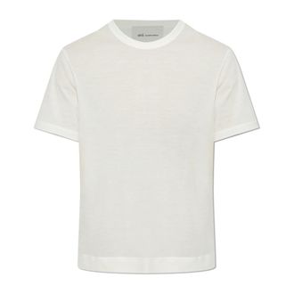 Ami Klassisches T-Shirt mit Rundhalsausschnitt - - Tops - Damen - Wei&szlig; - M