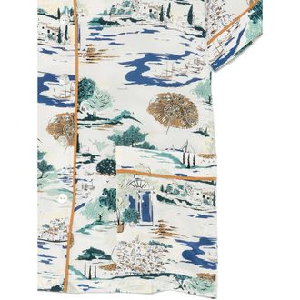Olivia Von Halle Ingo Cadaq Pajama Set - Beige