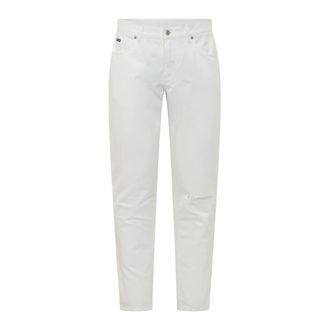 Dolce & Gabbana Herren, Jeans, Wei&szlig;, MGr&ouml;&szlig;e
