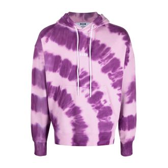 Msgm Msgm, Herren, Sweatshirts & Hoodies, Lila, LGr&ouml;&szlig;e