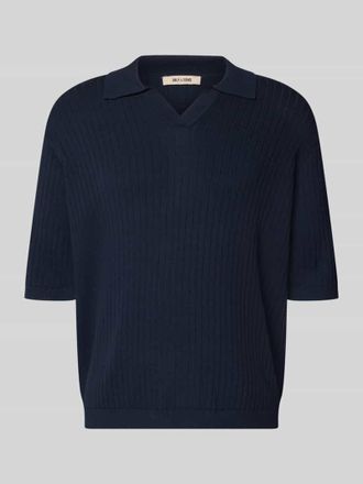 Only & Sons Relaxed Fit Poloshirt aus Viskose-Mix Modell FLINT
