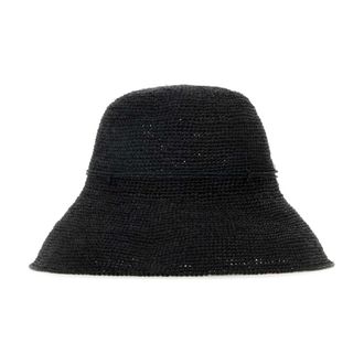 Helen Kaminski Femme, Accessoires, Noir, Taille: ONE Size Chapeau Raffia Provence Noir
