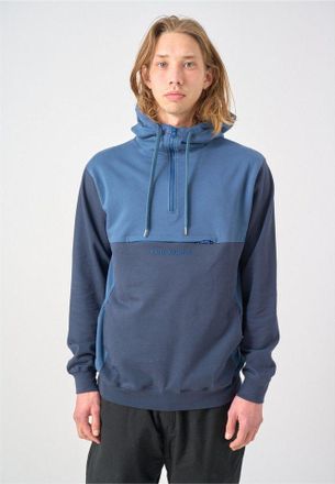 Cleptomanicx Kapuzensweatshirt Hooded Block im l&auml;ssigen Color-Blocking-Stil